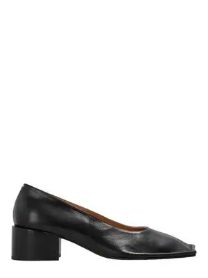MAISON MARGIELA Maison Margiela Square-Toe Block Heel Pumps