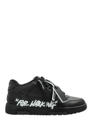 Off-White Out Of Office 'for Walking' Sneakers - Black