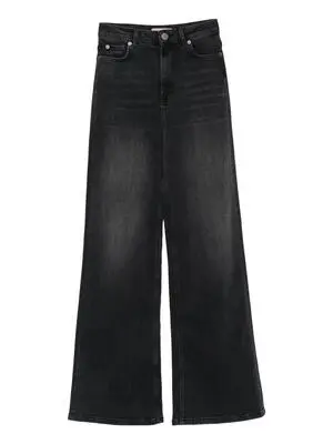 TWINSET Wide-leg Jeans - Black
