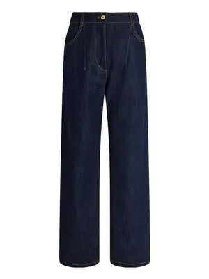 PATOU Belt Loop Jeans - Black