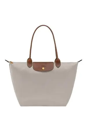 Longchamp Le Pliage Large Shoulder Bag - Pebble