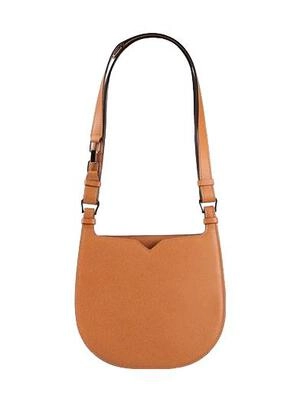 VALEXTRA Shoulder Bag In Calfskin - Beige