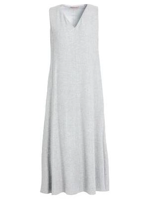 PUROTATTO Midi Dress Light Size Viscose, Wool, Polyester, Polyamide - Grey