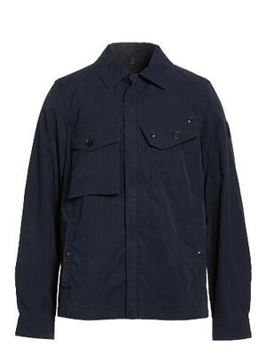 Belstaff Jacket Midnight Size Cotton, Polyamide - Blue