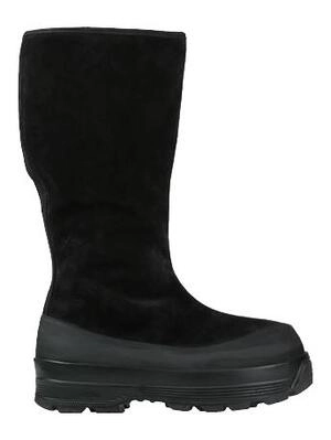 Diemme Alta Badia Shearling Lined Leather Boots - Black