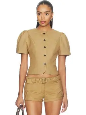 Lioness Femme Blouse - Camel