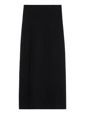 GWYN Knit Pencil Skirt | | Size - Black