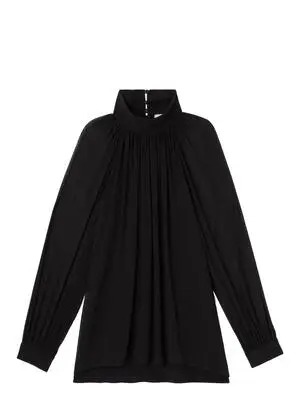 GWYN Chiffon Blouse - Black