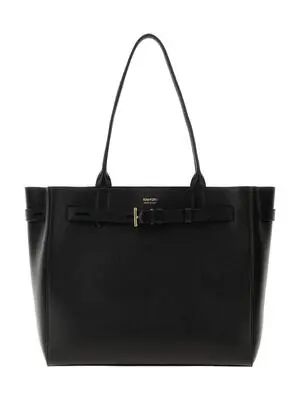 TOM FORD Leather Shopping Bag - Black