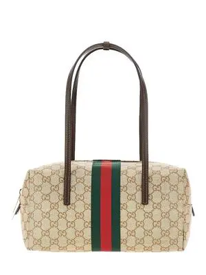 Gucci Medium Melrose Boston Bag - Beige