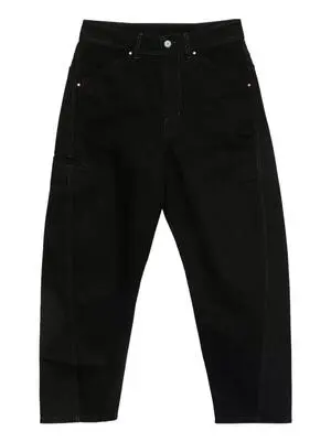 LEMAIRE Twisted Tapered Jeans - Black