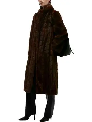 DUCIE Betty Faux-Fur Coat