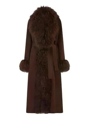 DUCIE Lola Coat - Brown