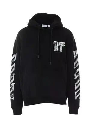 Off-White Motion Arrow Hoodie - Black