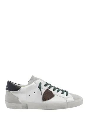 Philippe Model Prsx Logo-patch Sneakers - White