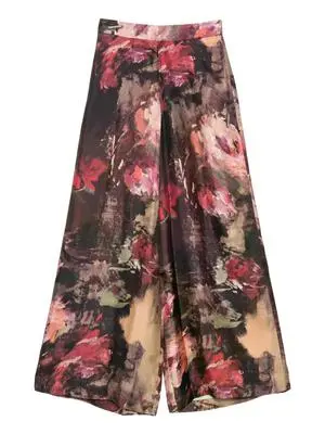 ANTONIO MARRAS Floral-print Palazzo Pants