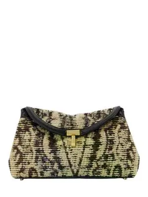 TOTEME Mini Paisley-pattern Clutch Bag - Neutrals