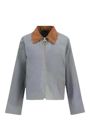 Barbour Catlin Corduroy-collar Jacket - Grey