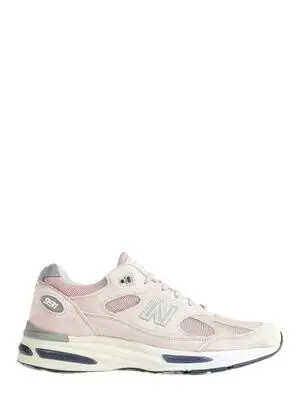 NEW BALANCE U991 Panelled Sneakers - Pink
