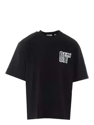 Off-White Motion Arrow Short-sleeve T-shirt - Black