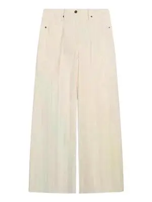 Momoni Aoki Bis Corduroy Trousers - Neutrals