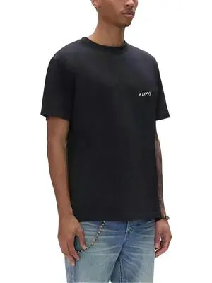 PURPLE BRAND Crystal-embellished Jersey T-shirt - Black
