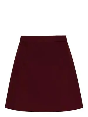 Azeeza Blair A-line Mini Skirt - Red