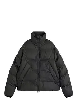 Tretorn X Kassl Editions Quilted Zip-up Puffer Jacket - Black