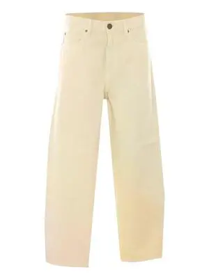 Pinko Estelle Embroidered Jeans - Neutrals