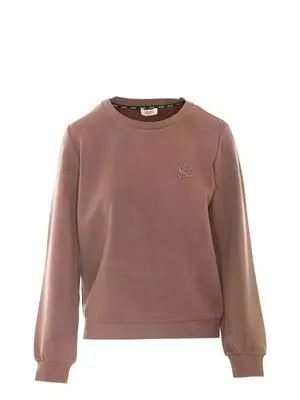 Liu Jo Sequin-logo Sweatshirt - Brown