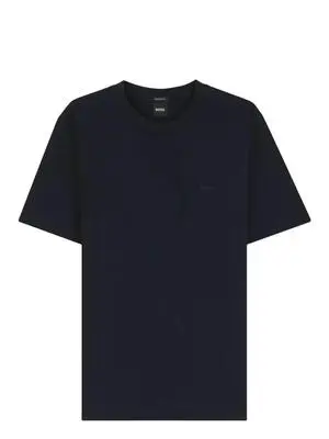 BOSS Logo-print T-shirt - Blue