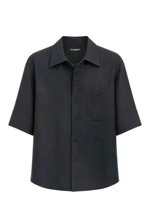 Dolce & Gabbana Logo Short-sleeve Shirt - Black