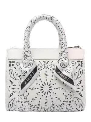 Amiri Mini Bandana Triangle Tote Bag - Neutrals