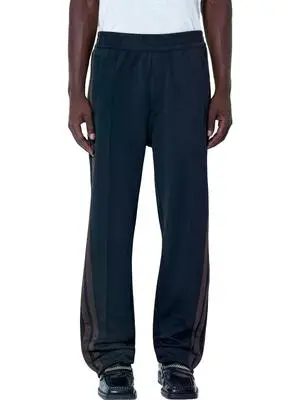 Y3 Side-stripe Track Pants - Blue