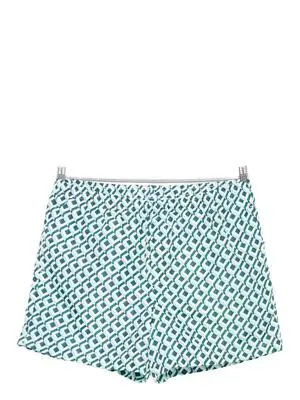 Casablanca Print-detail Pocket Swim Shorts - White
