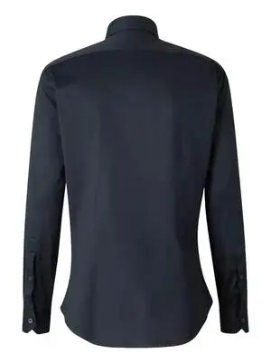 FRAY Spread-collar Button-up Shirt - Grey