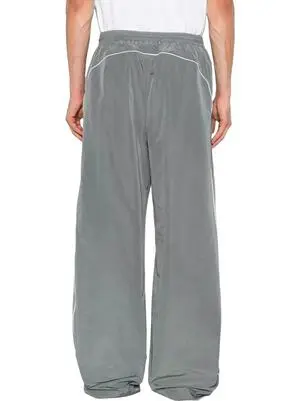 Balenciaga Piped-trim Track Pants - Grey