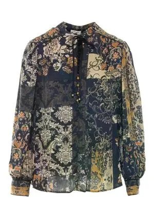 Liu Jo Paisley-print Shirt - Blue