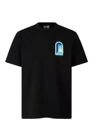 Casablanca Gradient-print T-shirt - Black
