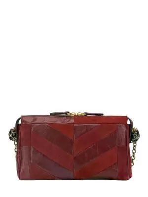 Valentino Garavani Small Panthea Shoulder Bag - Red