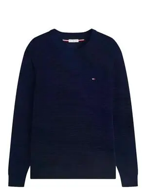 Tommy Hilfiger Logo-embroidered Sweater - Blue