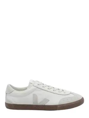 VEJA Volley Suede-trimmed Sneakers - Neutrals