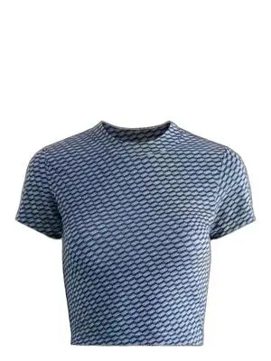 Kith Monogram Sheer T-shirt - Blue