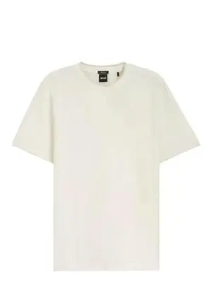 BOSS Regular-fit T-shirt In Striped Cotton