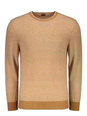 Fedeli Striped Cashmere Sweater - Neutrals