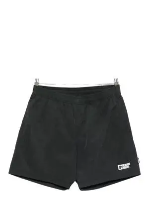 NEIGHBORHOOD Logo-print Swim Shorts - Black