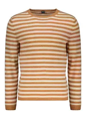 Fedeli Striped Cashmere Sweater - Neutrals
