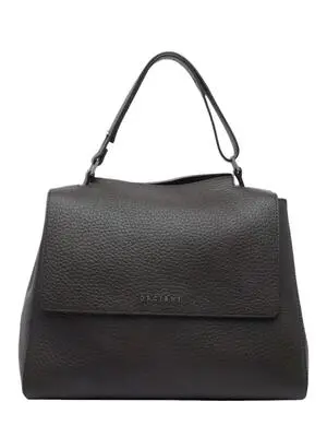 Orciani Sveva Leather Shoulder Bag - Brown