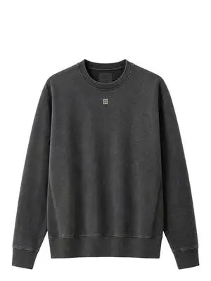 Givenchy 4g Plaque Sweater - Grey