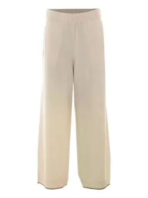 Brunello Cucinelli Cashmere Trousers - Neutrals